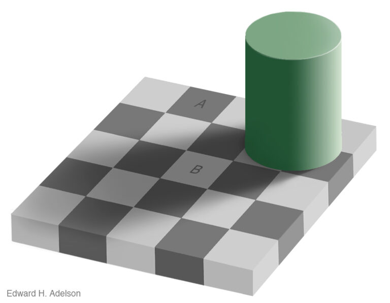 Checker Shadow Illusion – Persci